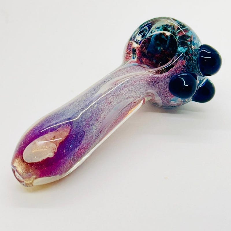 Purple Glass Pipe - Etsy
