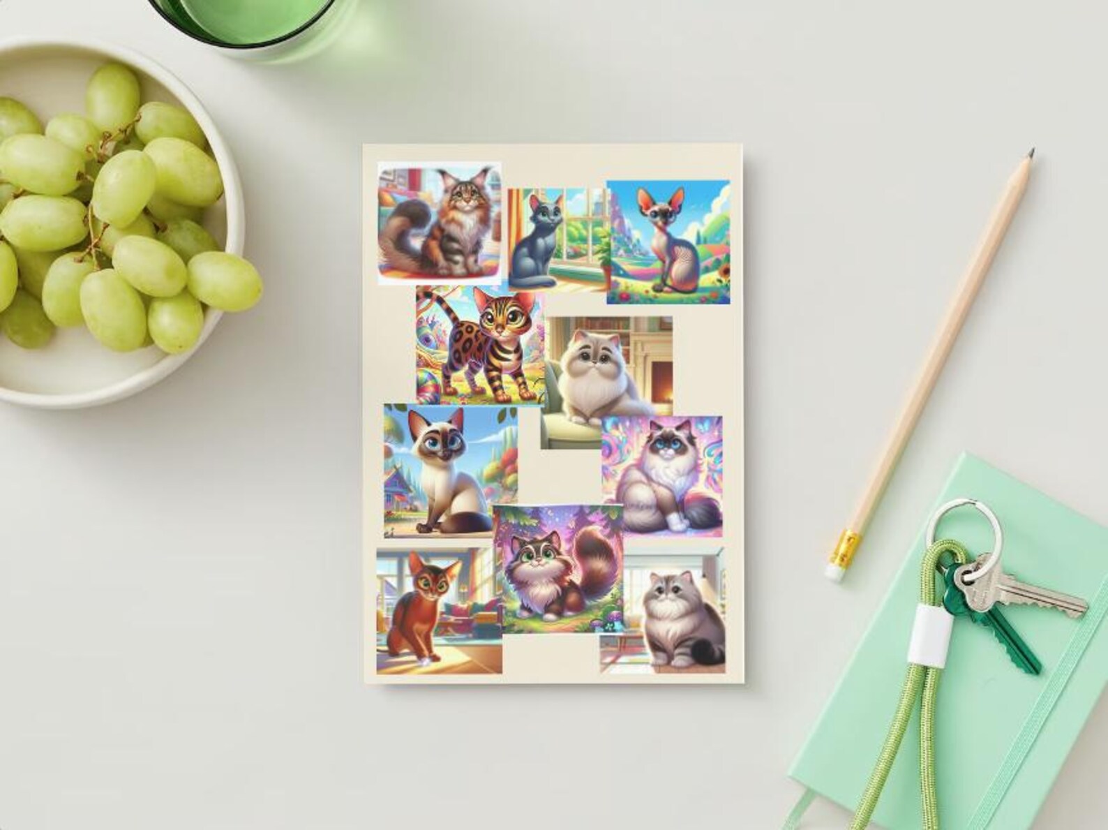 Cat Breeds Coloring Book for Kids | Fun and Educational | Digital ...