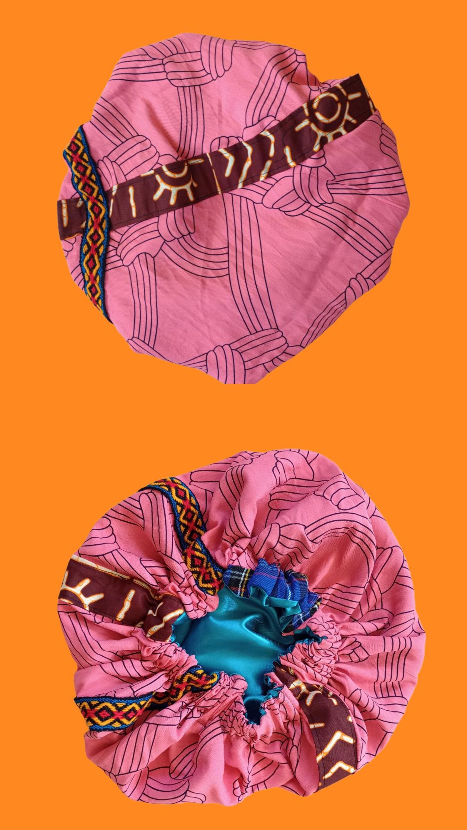 Patchy Pink Bonnet - Etsy