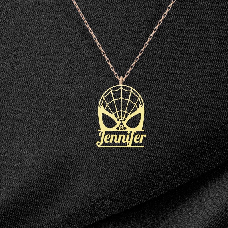 Superhero Necklace - Etsy