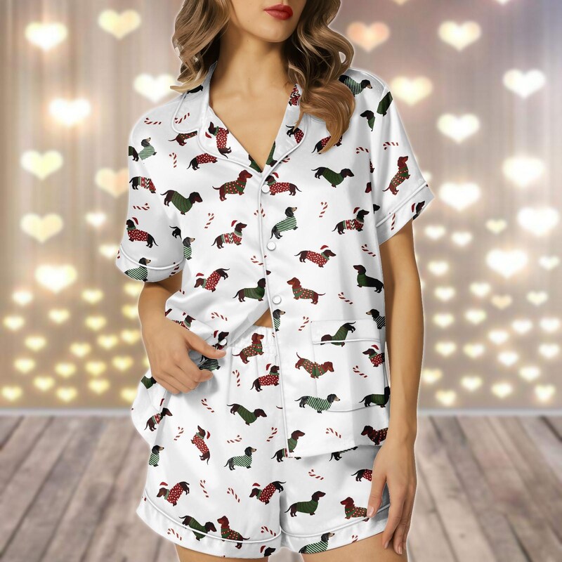 Sausage Dog Pyjamas - Etsy UK