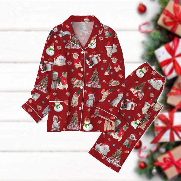 Cat Pajamas - Etsy