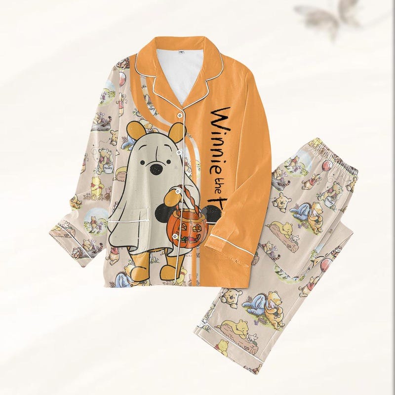 Winnie the Pooh Adult Pajamas - Etsy