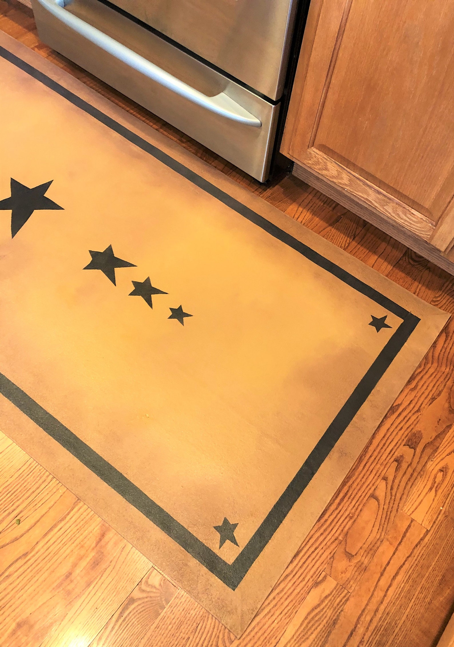 Early American Floorcloth Area Rug. Primitive Floor Cloth. May - Etsy