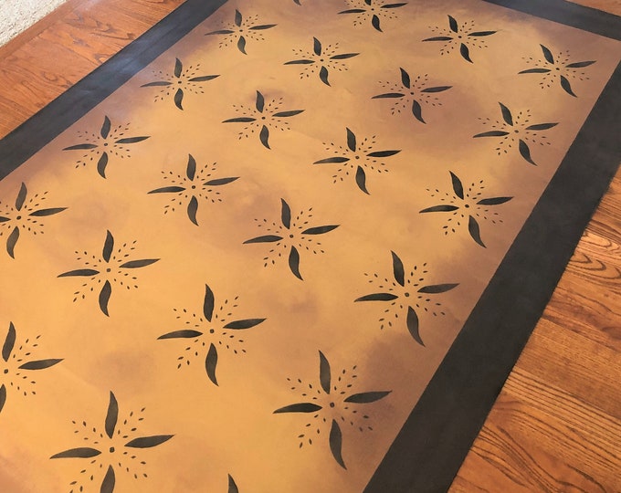 Floorcloth / Hand Painted Rug/ Country Primitive/ French Country - Etsy