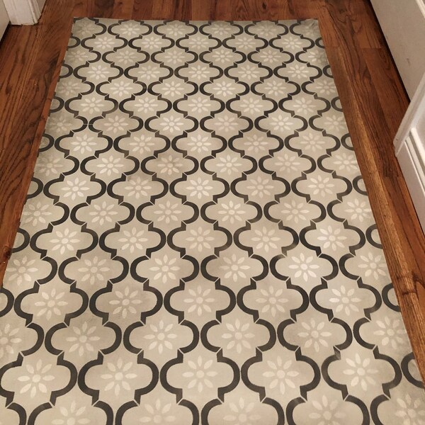 Oilcloth Floor Mat - Etsy