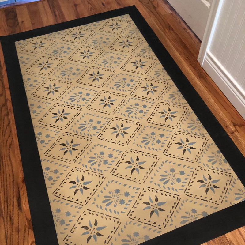 Canvas Floor Cloth - Etsy