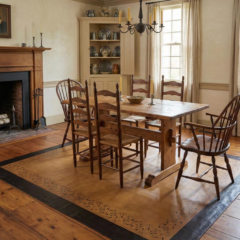 Primitive Floor Covering - Etsy