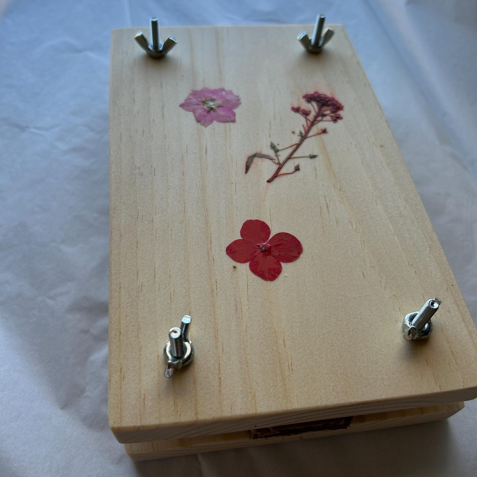Handmade Wooden Flower Press Made From Upcycled Recycled Pallet Wood - Etsy