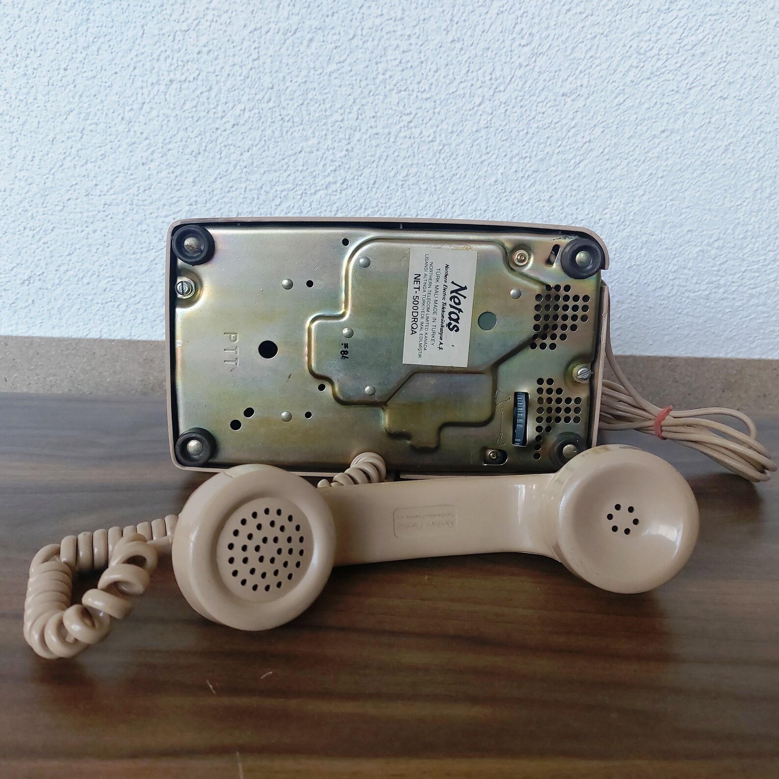 Vintage 1970 Rotary Dial Telephone, Electric Model , Beige Color ...