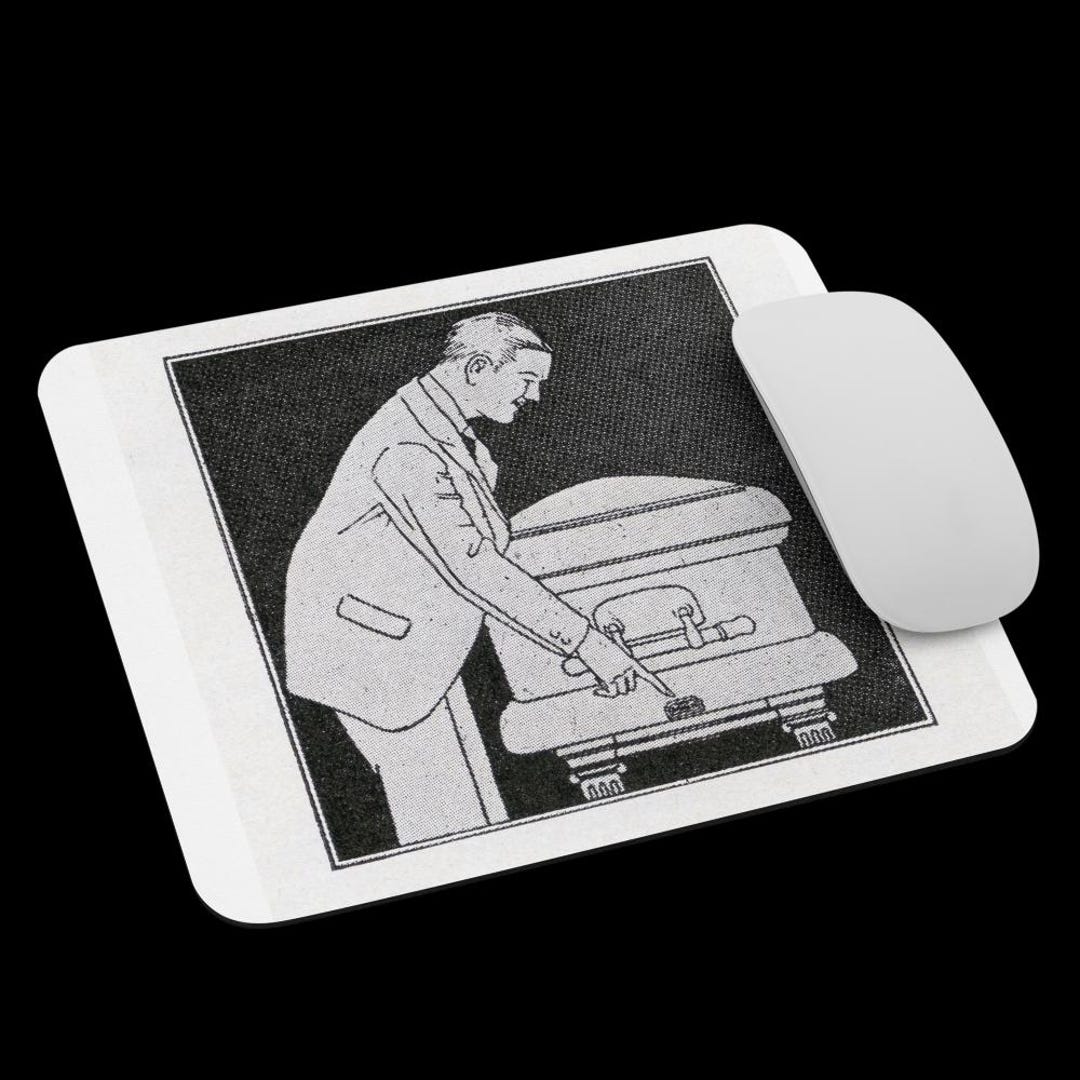 1930s Casket Ad Mouse Pad - Etsy