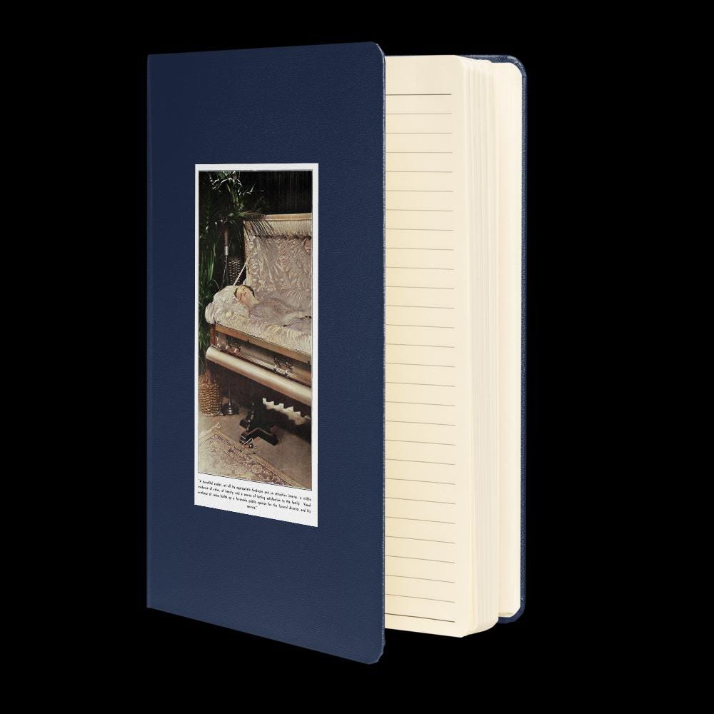1930s Casketed Woman Funeral Notebook - Etsy