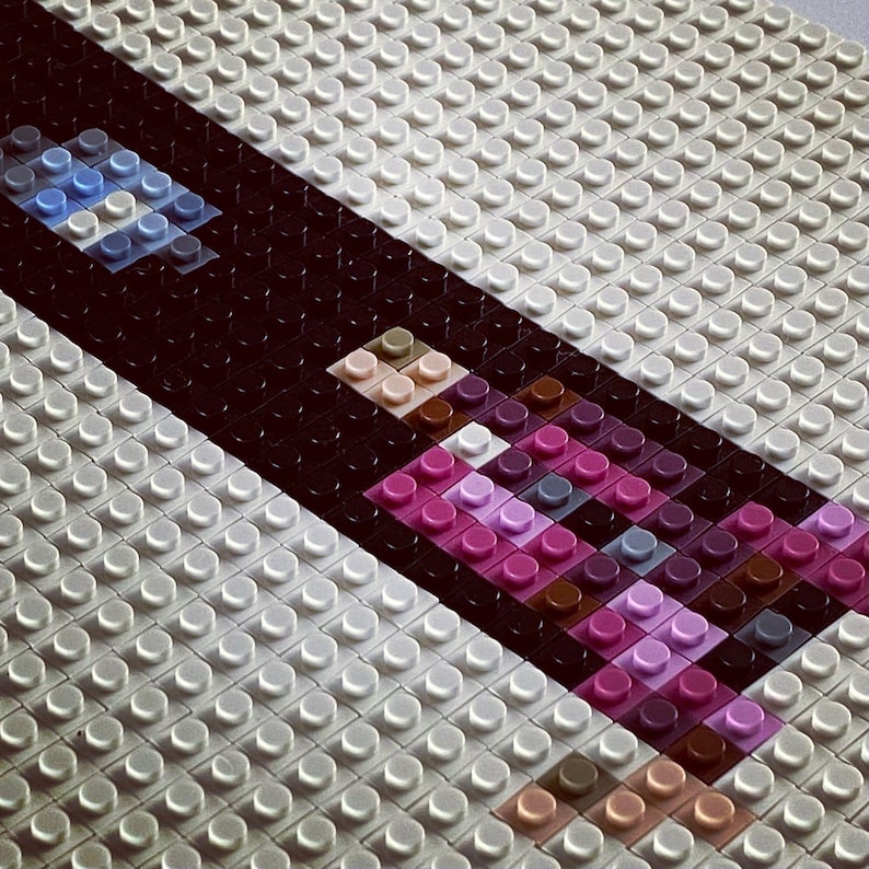 Small Worlds Buildable Brick Art - Etsy