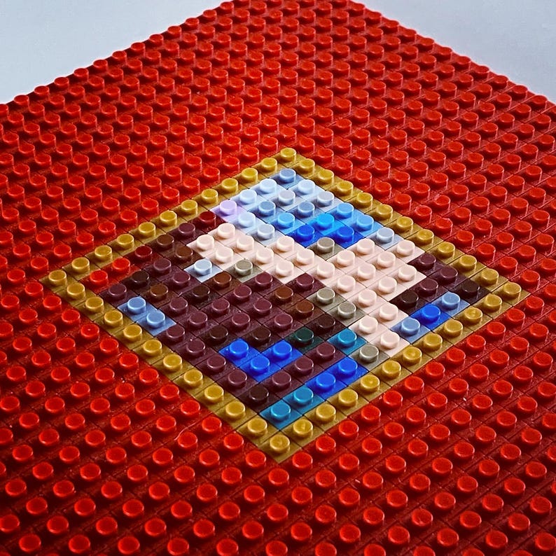 Runaway Buildable Brick Art - Etsy