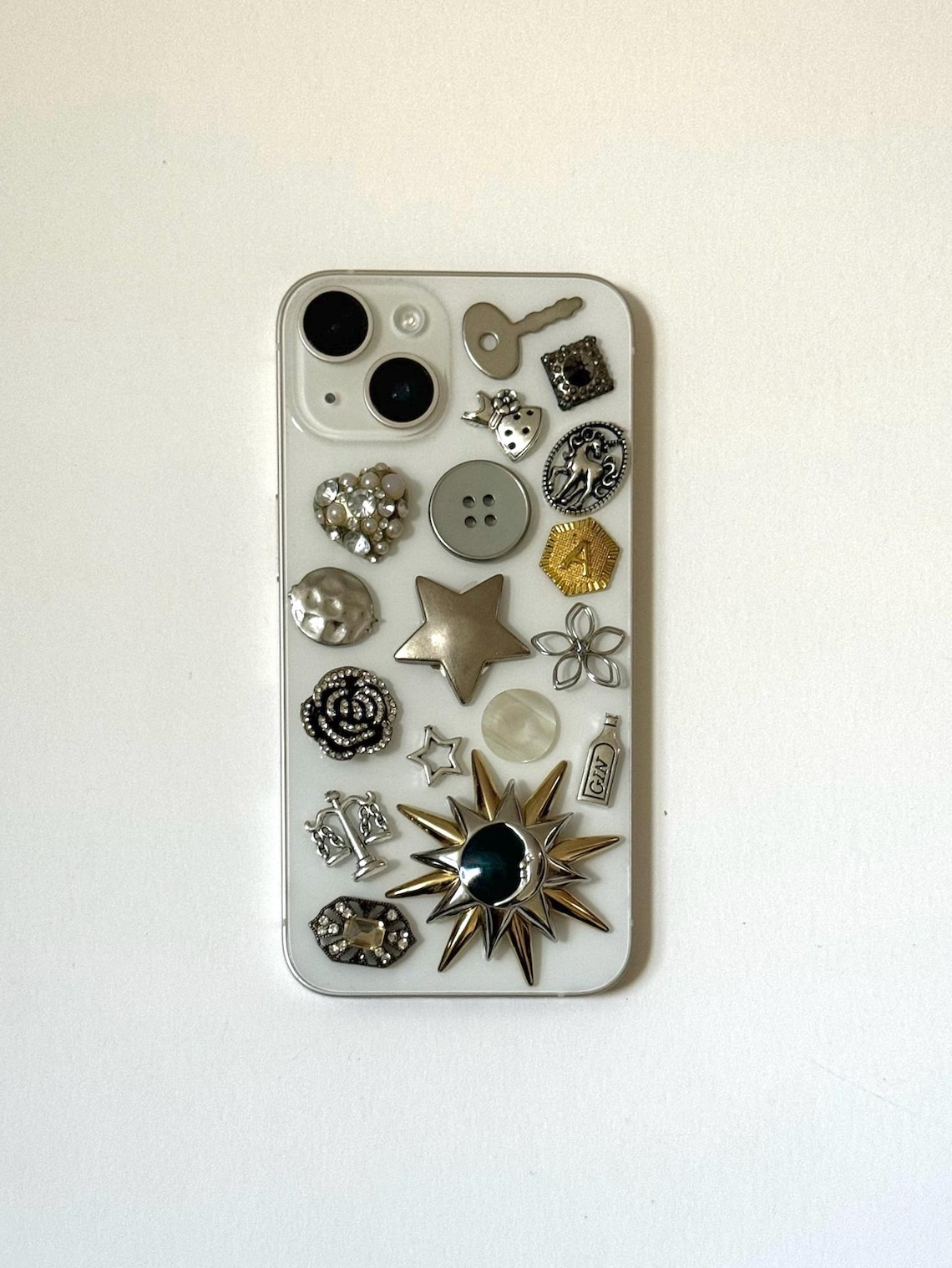 DIY Custom Charm Phone Case Kit - Etsy