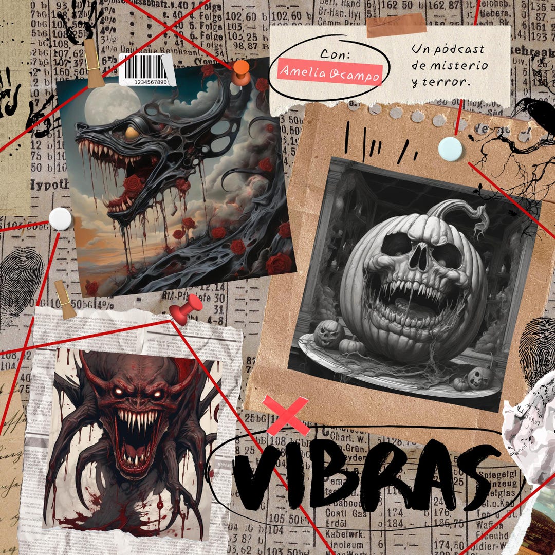 Set of 7 Pieces Digital Horror Halloween set of 7 Pieces Digital Horror ...