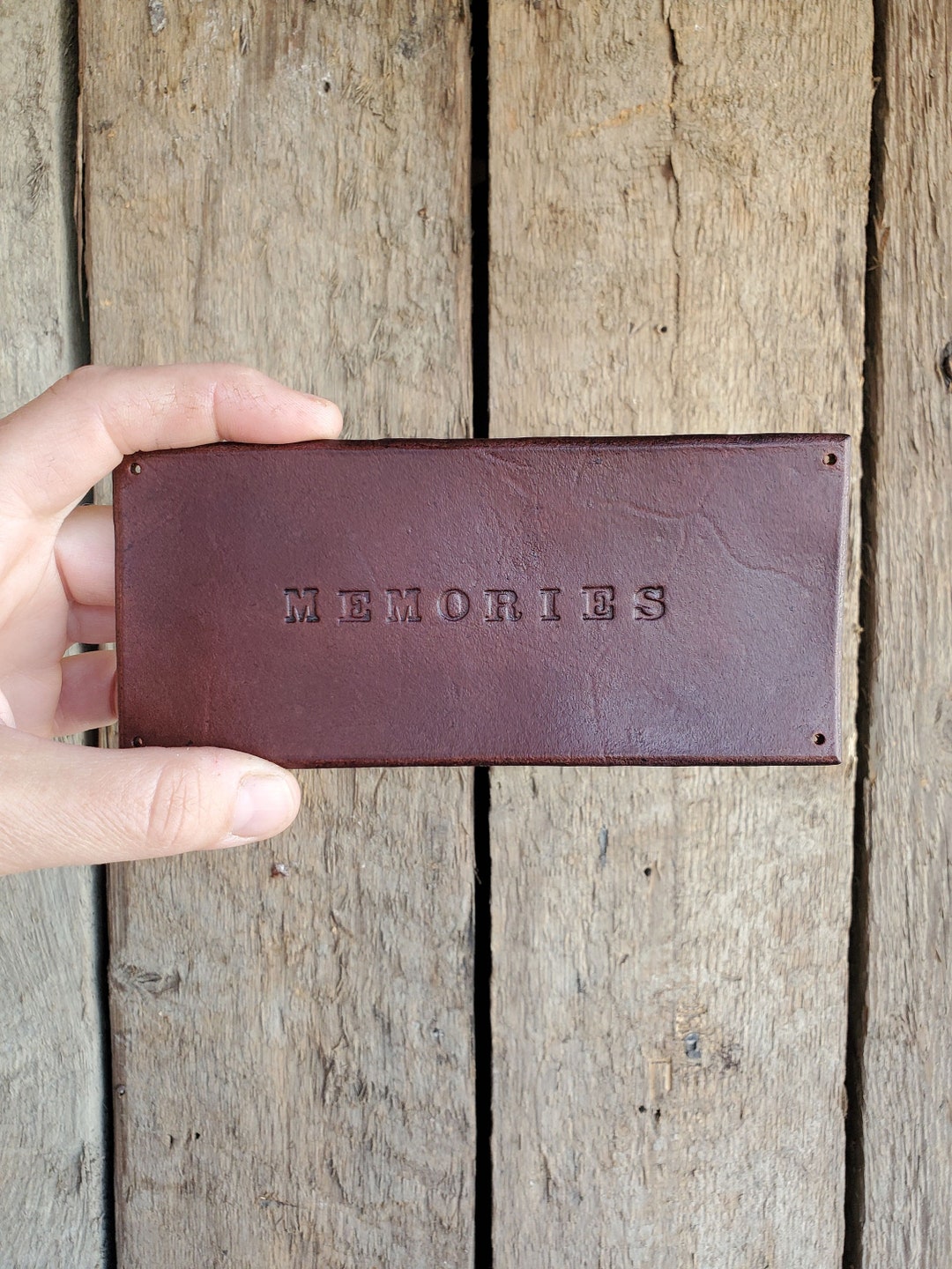 Custom Leather Patch, Embossed Clothing Label (5x2.5 In) - Etsy