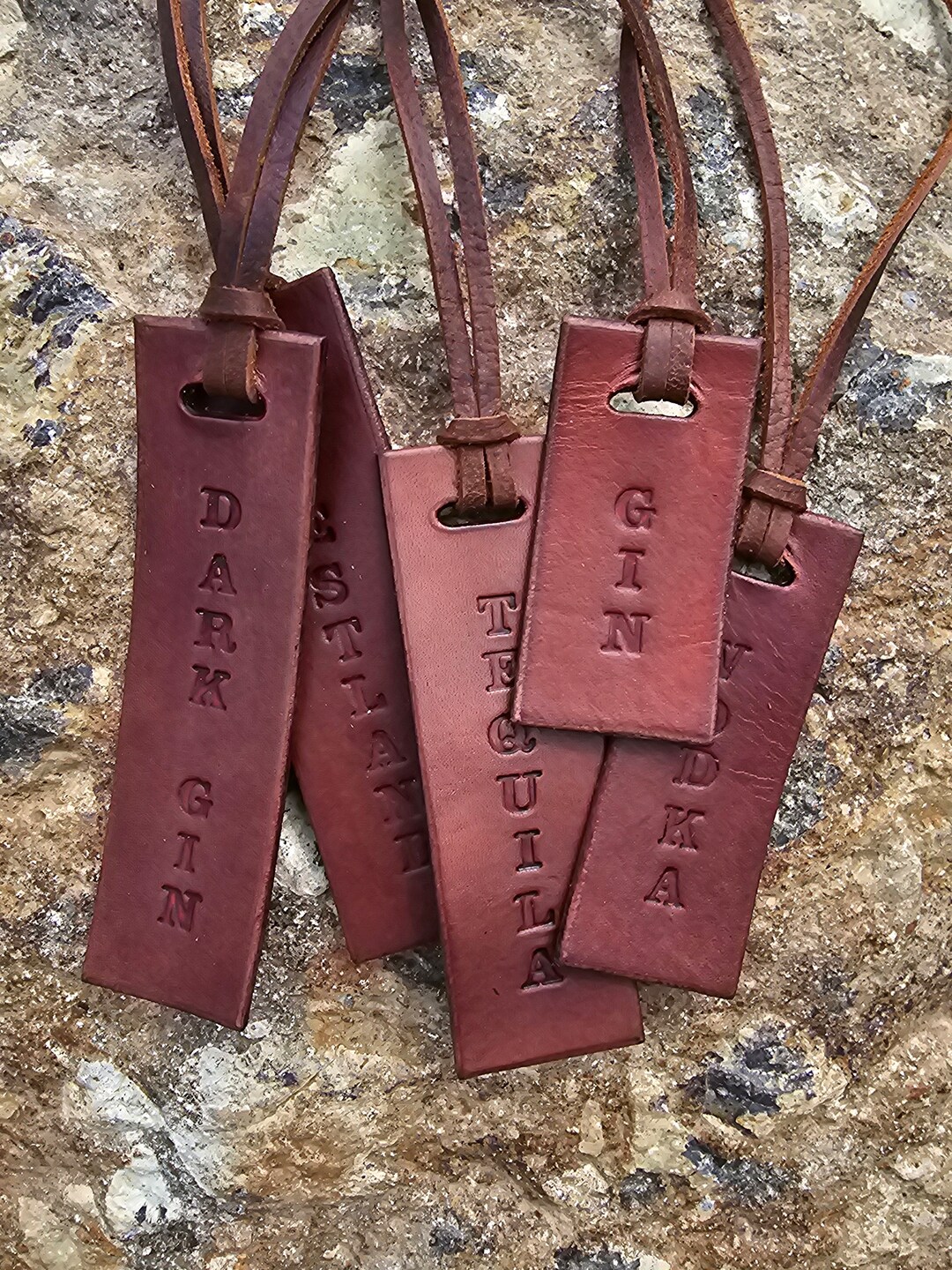 Decanter Labels, 5 Custom Decanter Labels, Barware, Bartender Gift ...