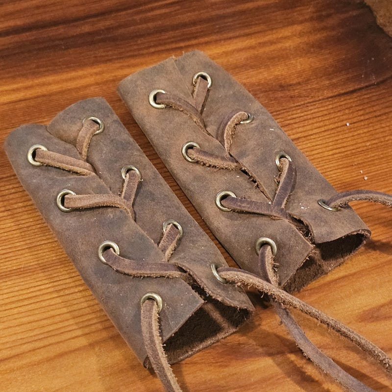 Leather Hair Wrap - Etsy