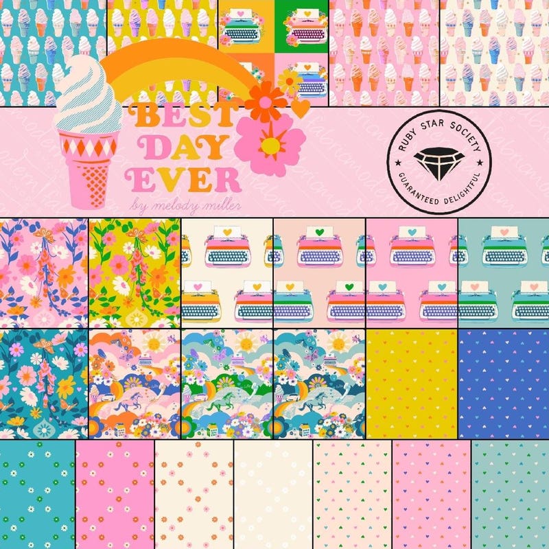 Typewriter Panel Fabric - Etsy