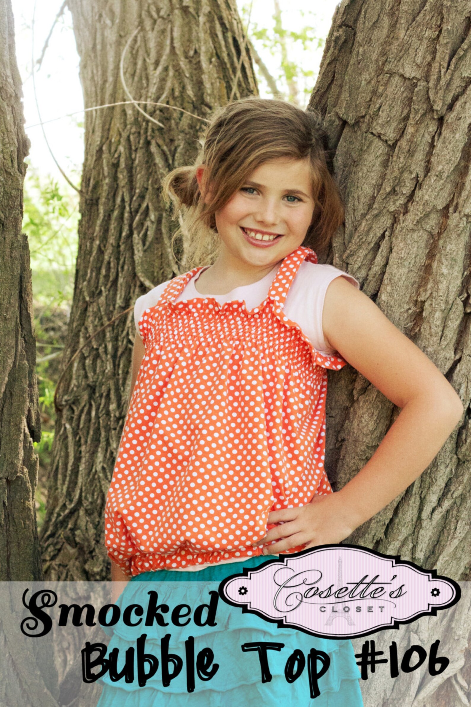 Smocked Bubble Top Girls Sewing Pattern Instant Download - Etsy