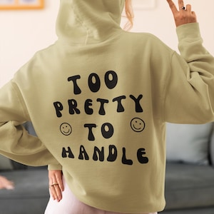 Positive Message Hoodies Positive Quotes Hoodies Word on Back Hoodies ...