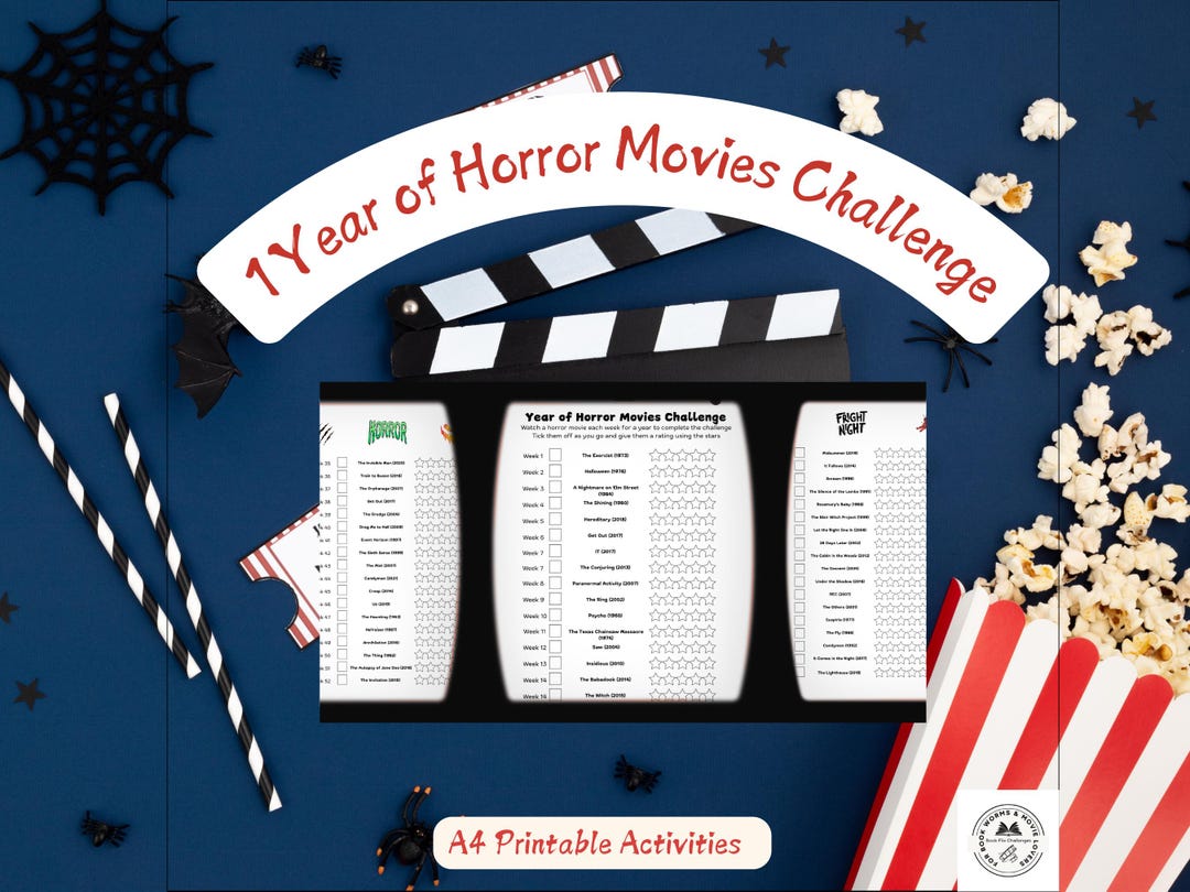 1 Year Horror Movie Challenge | 52 Horror Movies | Movie Lovers | for ...