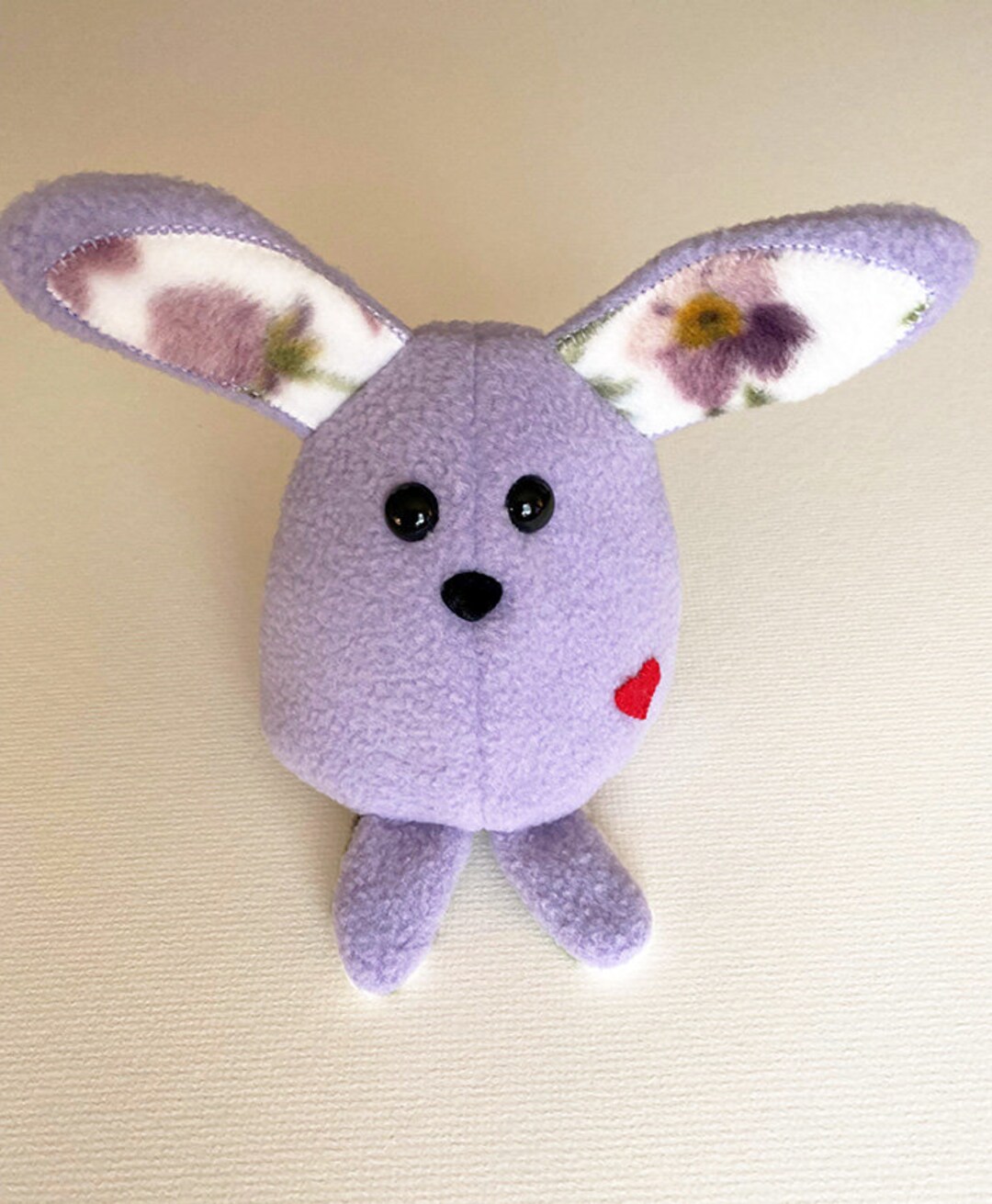 Purple Bunny Rabbit - Stuffed Animal - Plushie - Stuffed Toy in Stock ...