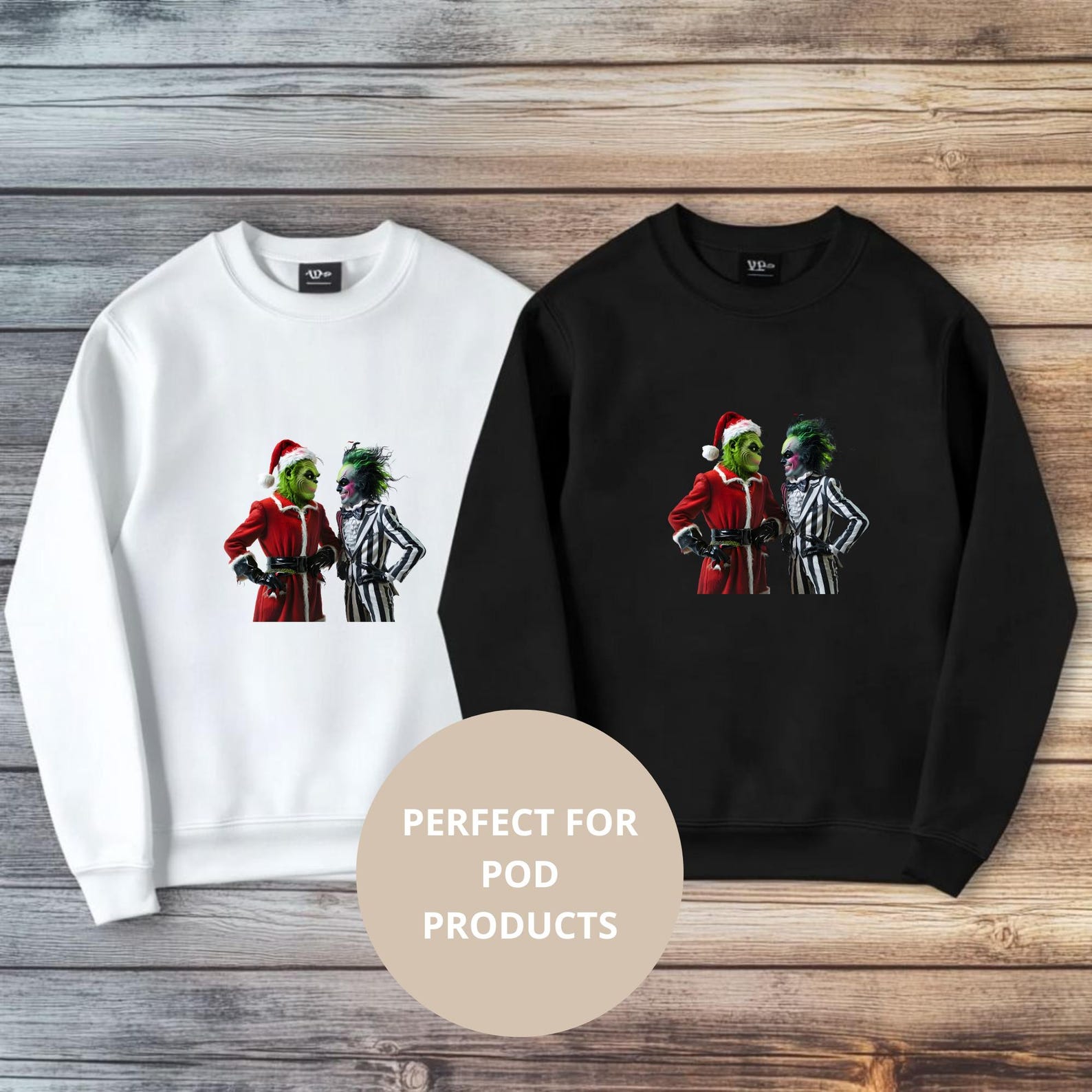 Grinch X Beetlejuice Mashup Digital PNG File for Holiday & Halloween ...