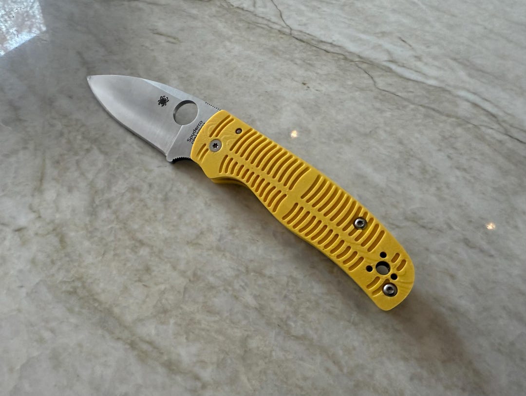 Spyderco Shaman - Salt Scales - Etsy
