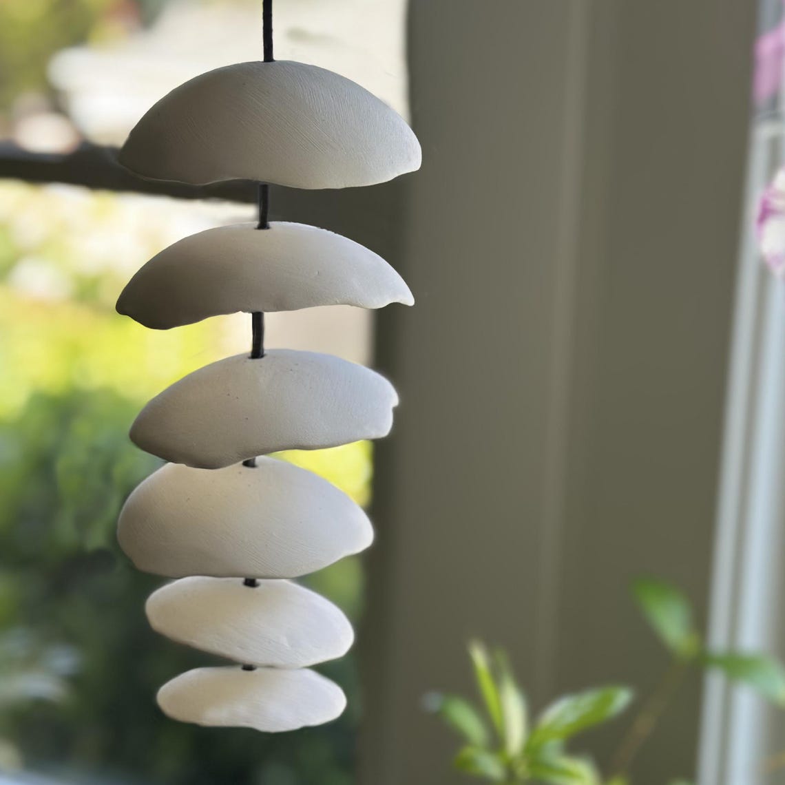 Wind Chimes Pottery Template & Tutorial – Slab Building PDF Download for Ceramic or Air Dry Clay ...