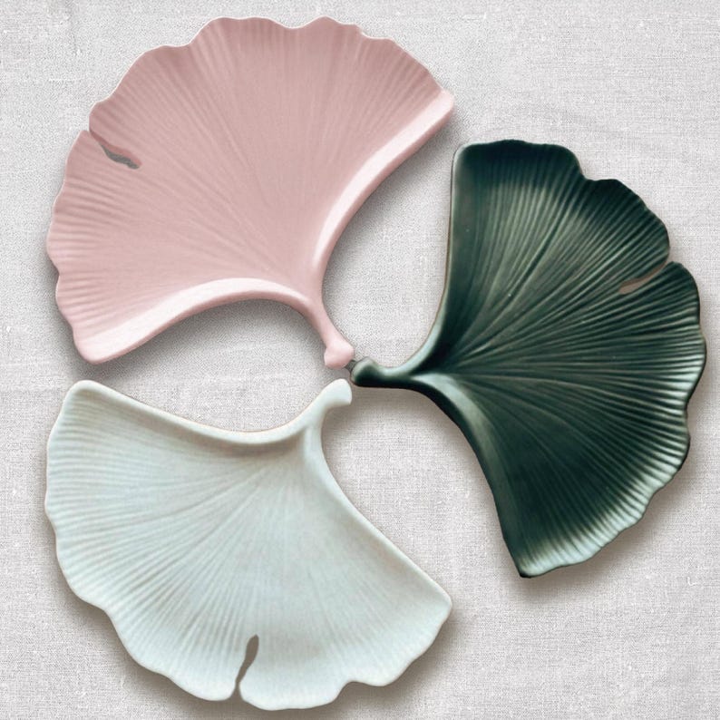 Gingko Leaf Pottery Template: DIY Clay Dish PDF Tutorial - Etsy