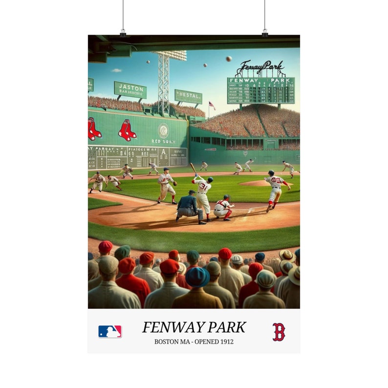 Fenway Park Poster - Etsy