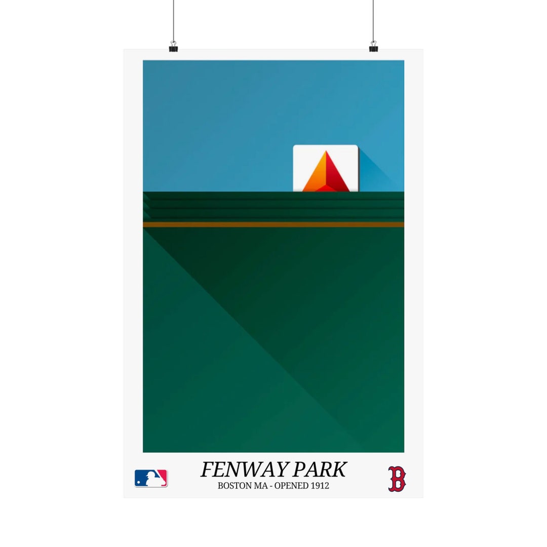 Fenway Park Poster - Etsy