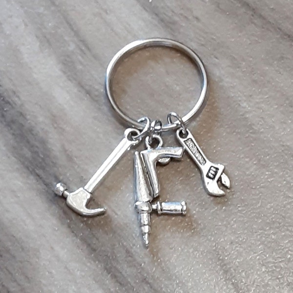 Handyman Keychain - Etsy