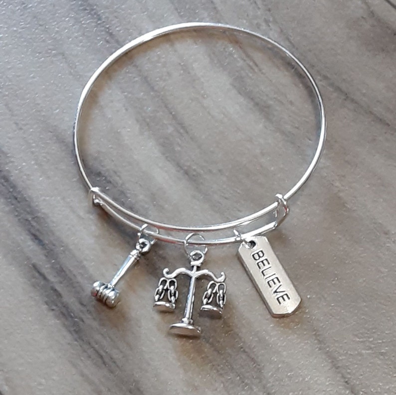 Scales of Justice Bangle - Lawyers Bracelet - Lawyers Gift - Judge ...