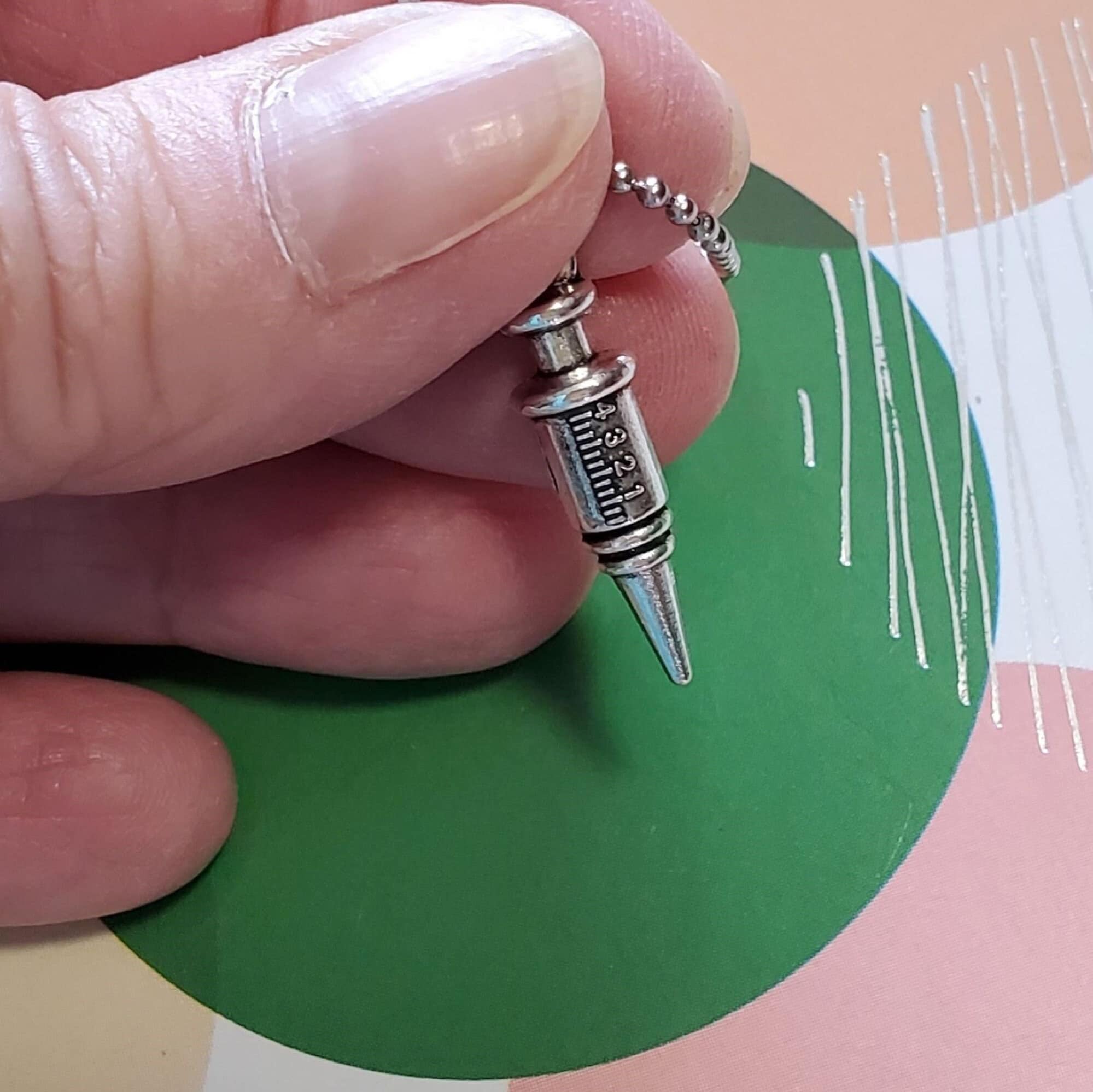 Syringe Necklace - Syringe Charm - Medical Assistant Jewelry - Nurse ...