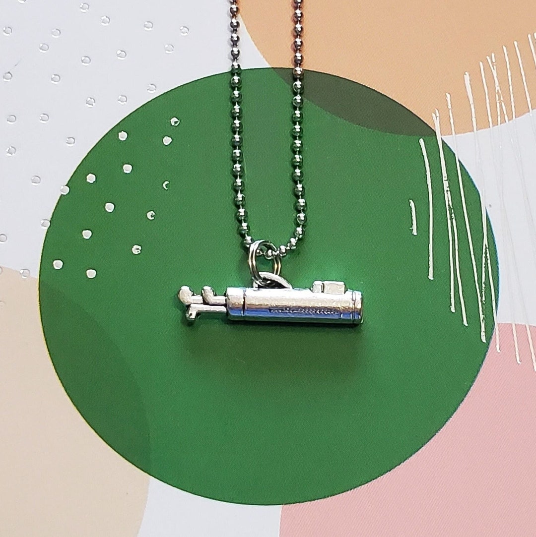 Golf Bag Necklace - Golf Bag Charm - Golfing Necklace - Golf Club ...