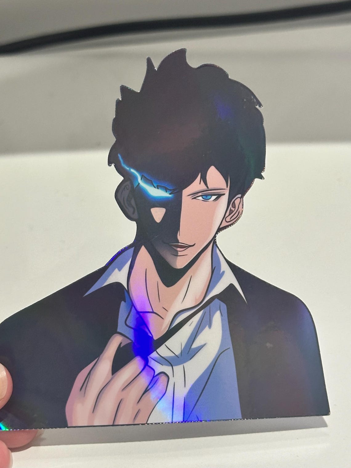 Solo Leveling Fan Art Stickers- Jin-woo Monarch Hand Drawn Anime ...