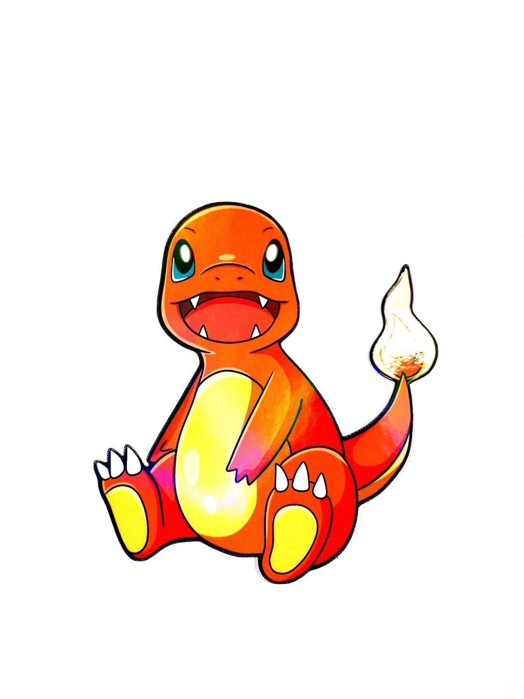 Pokémon Fan Art Stickers Charmander Hand Drawn Cute Anime Sticker ...