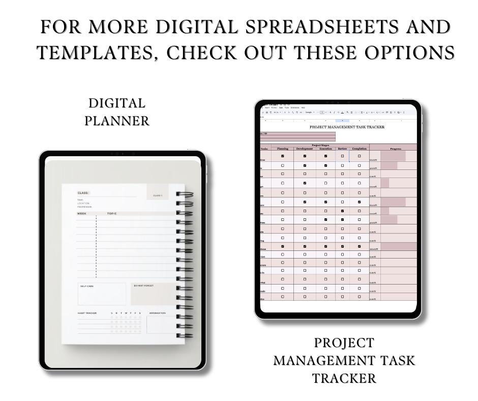 Teacher Lesson Plan Tracker, Teacher Assignment Task Spreadsheet ...