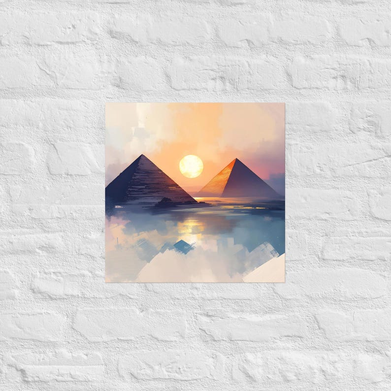 The Pyramids Poster Prints Poster - Etsy