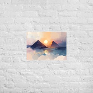The Pyramids Poster Prints Poster - Etsy