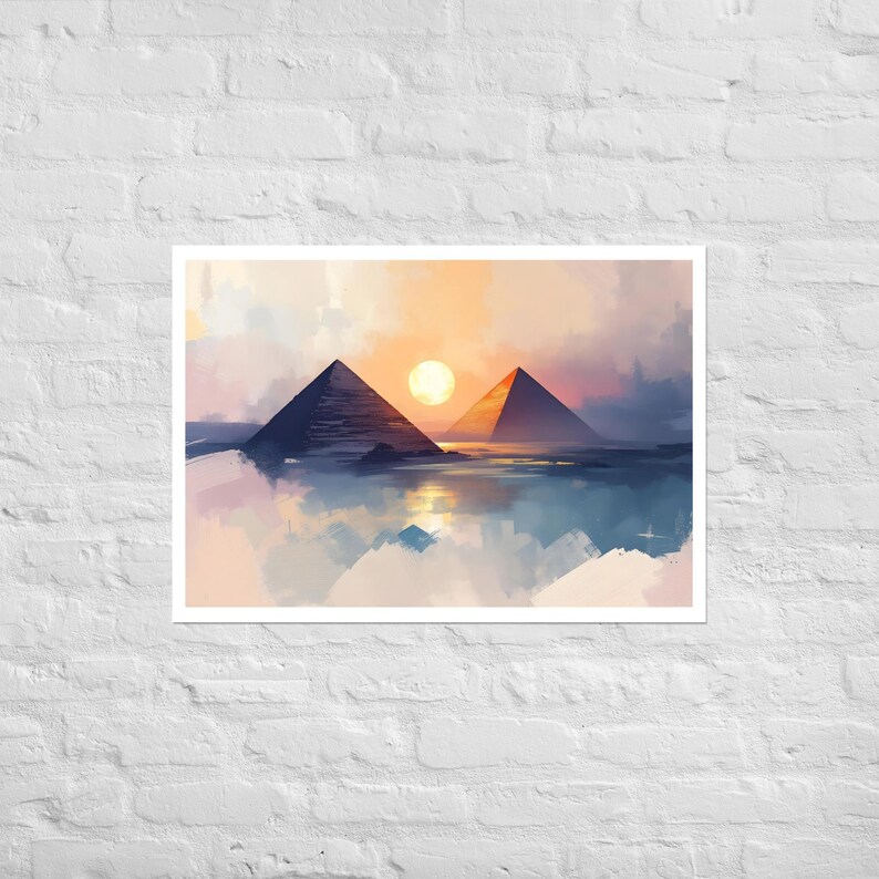 The Pyramids Poster Prints Poster - Etsy