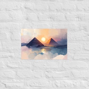 The Pyramids Poster Prints Poster - Etsy