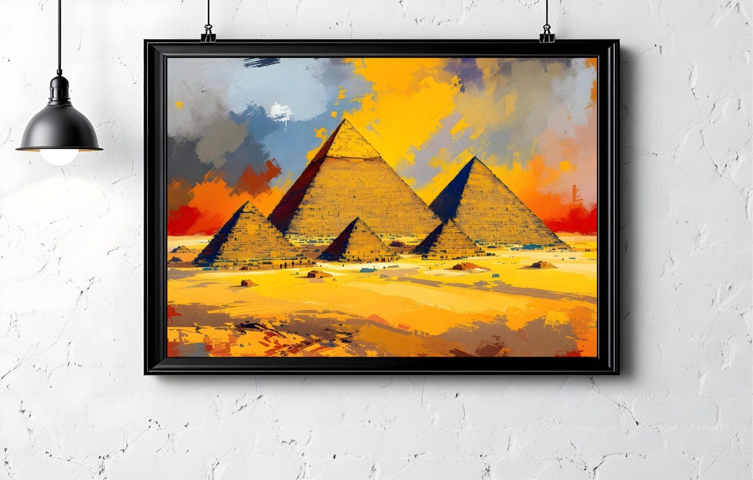 The Pyramids Poster Prints Poster - Etsy