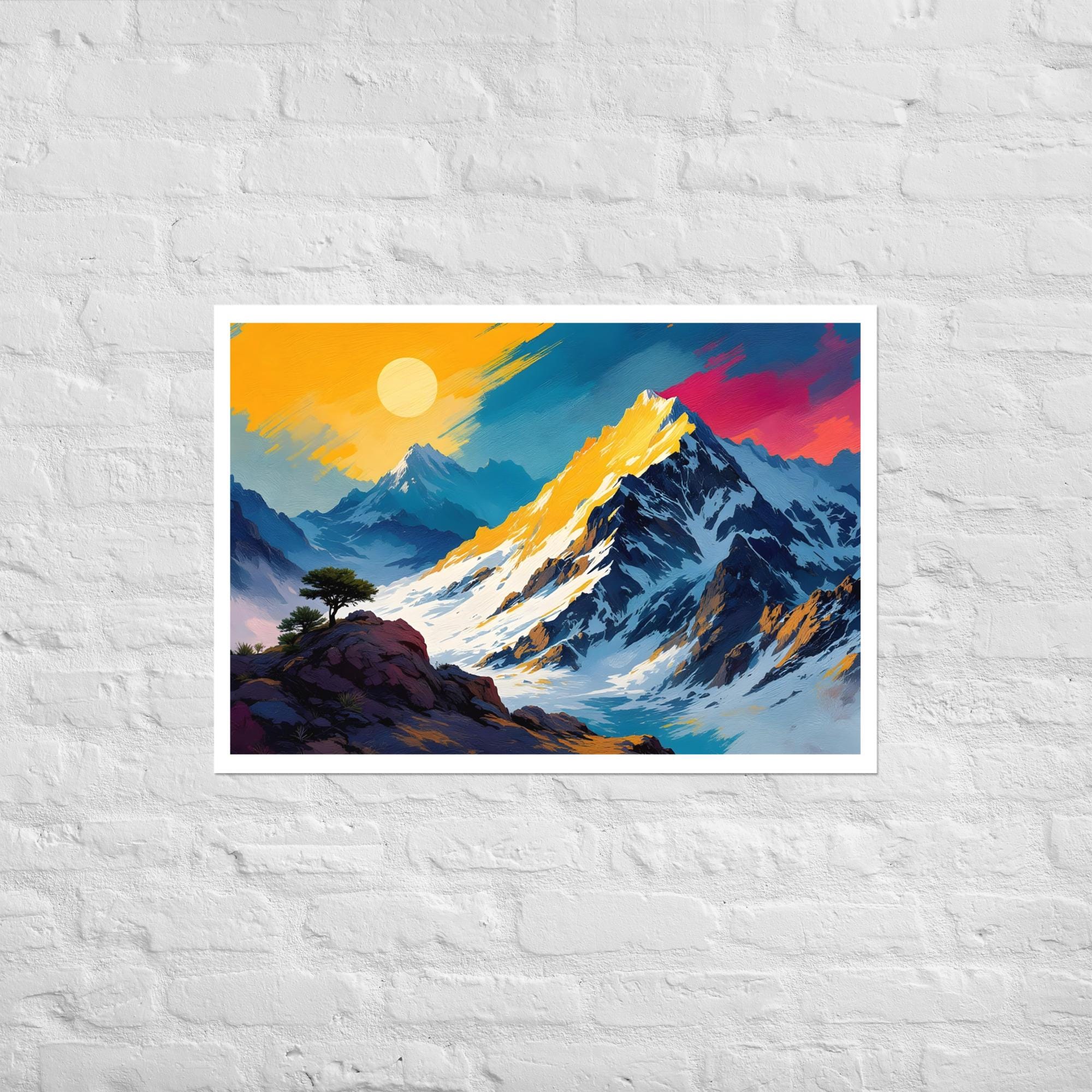 Himalayas Poster Prints Poster - Etsy