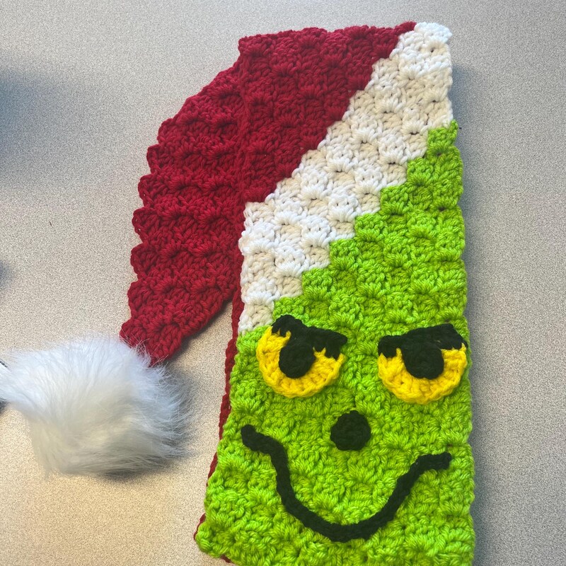 Grinch Scarf Pattern - Etsy
