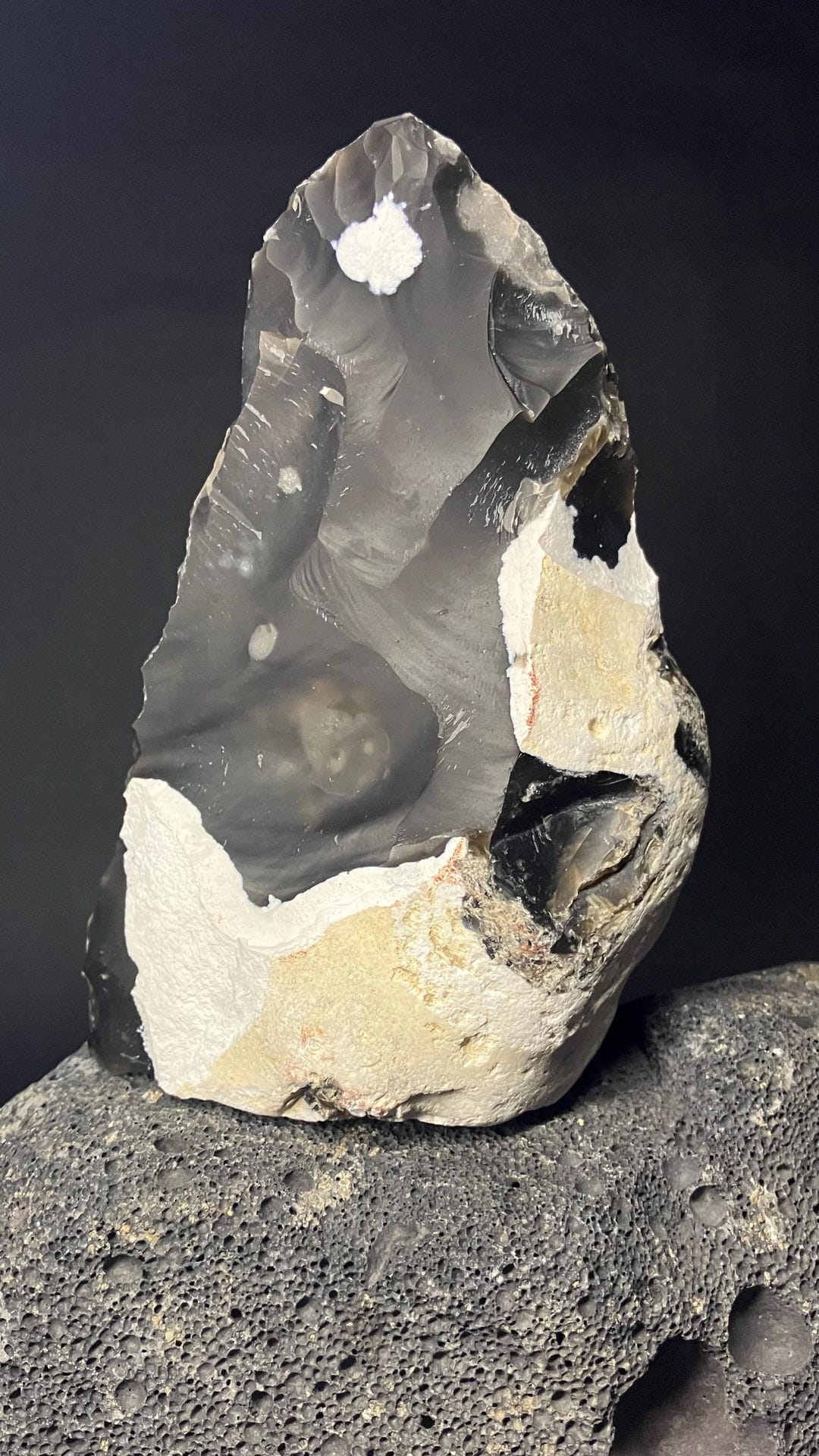 Stone Hand Axe - Knapped With Prehistoric Techniques - Etsy