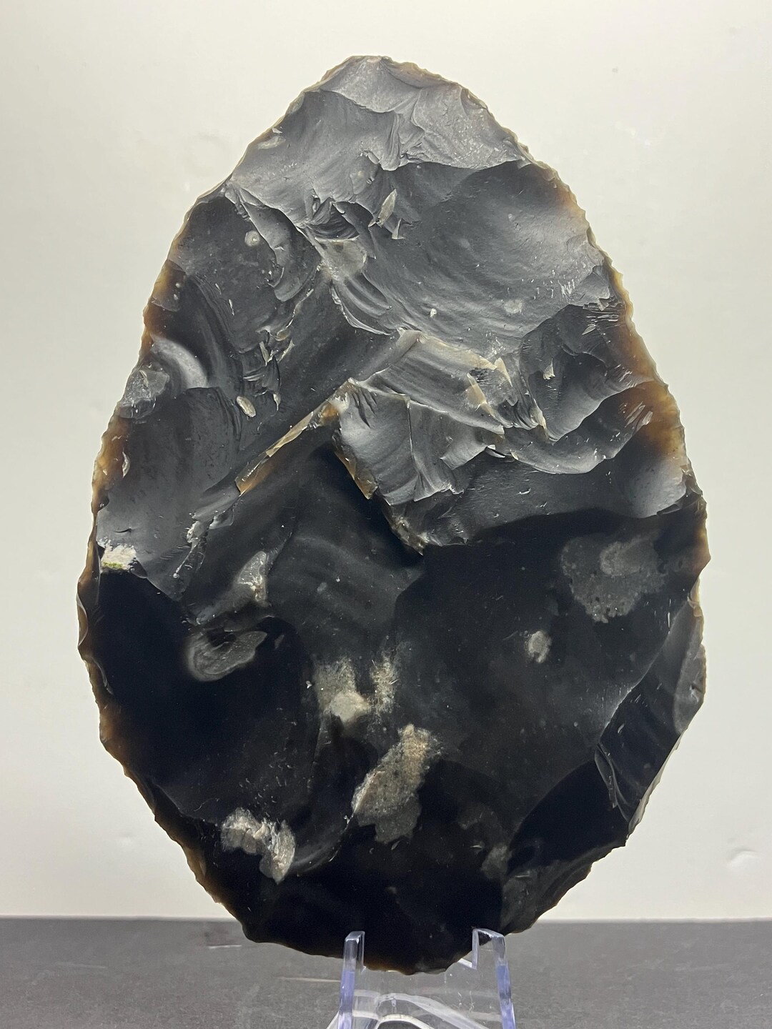 Flint Knapped Prehistoric Hand Axe (made to Order) - Etsy